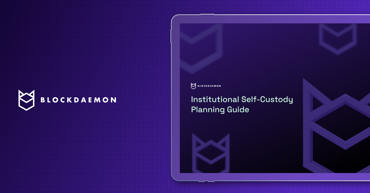 Institutional Self-Custody Wallet Guide - Blockdaemon
